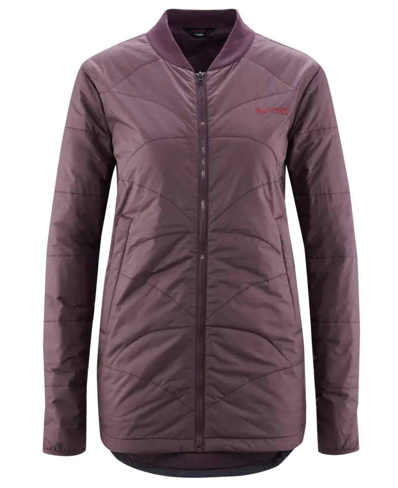 WO JARLE JACKET | insulated jacket for women | Red Chili
